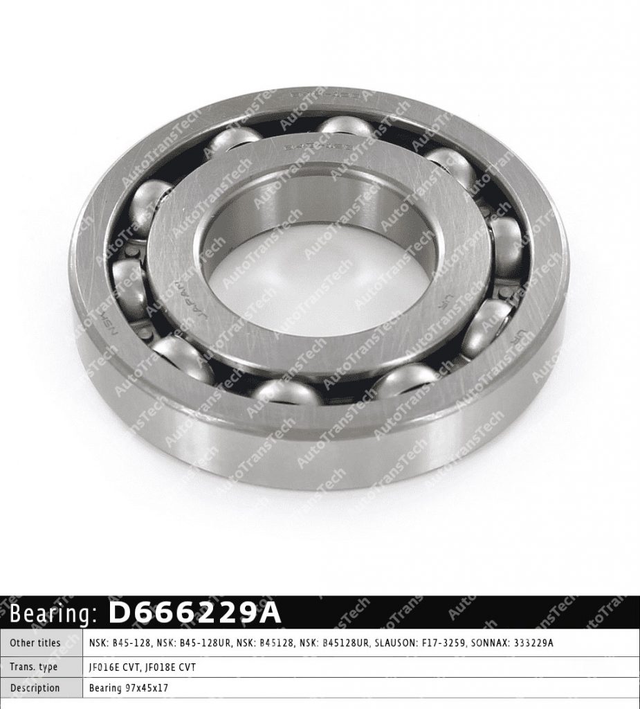 Bearing (97×45×17) JF016E/JF018E CVT – ATTCVT: Original Bosch CVT ...